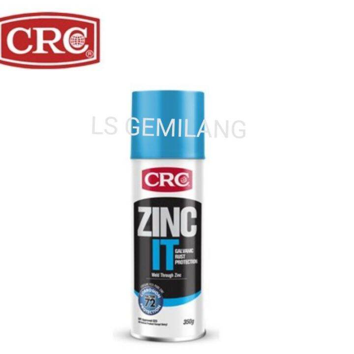 Ls Gemilang Original Crc Zinc It Galvanic Rust Protection Aerosol Metallic Zinc Coating Spray