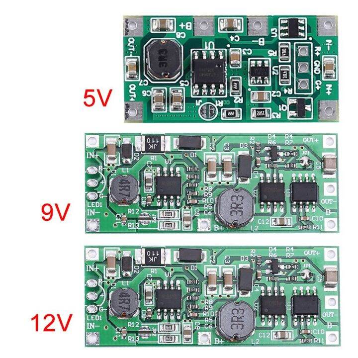 YESMILE 5V 9V 12V UPS แหล่งจ่ายไฟฟ้าป้องกัน18650แบตเตอรี่ลิเธียมแผงบ ...