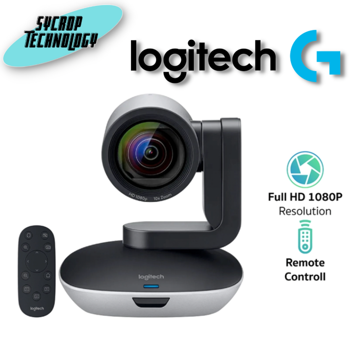 Logitech PTZ PRO 2 กล้องวิดีโอขนาด HD 1080p พร้อมระบบแพน / ก้ม-เงย ซูม ...