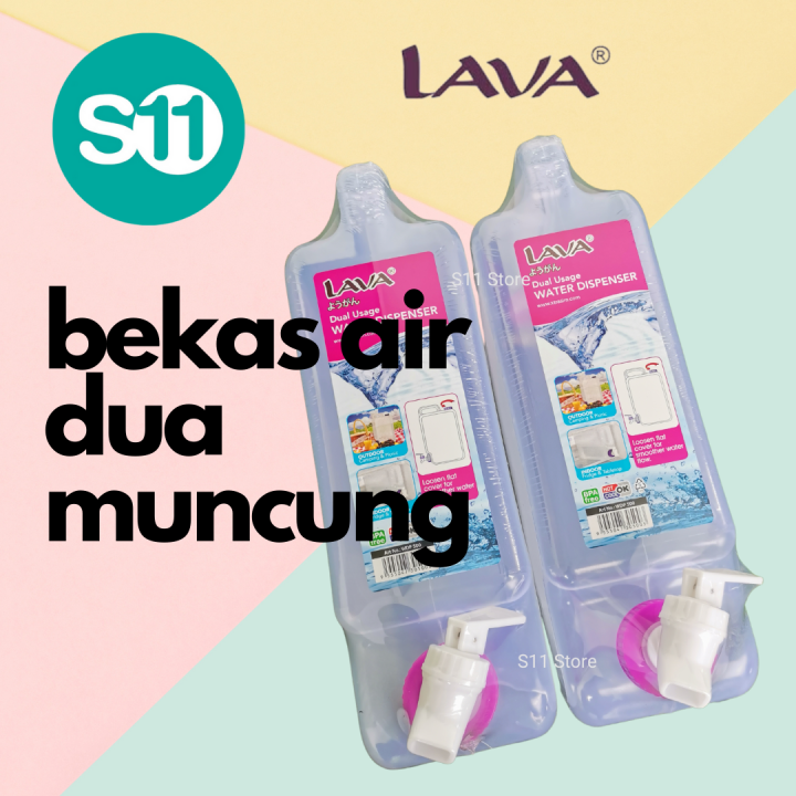 LAVA Water Dispenser Dual Tap 5.0 Liter WDP500 Bekas Air Dwi Muncung 5L ...