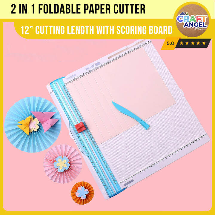 2in1 Multi-Function Paper Cutter Precision Paper Trimmer 12 Inch ...