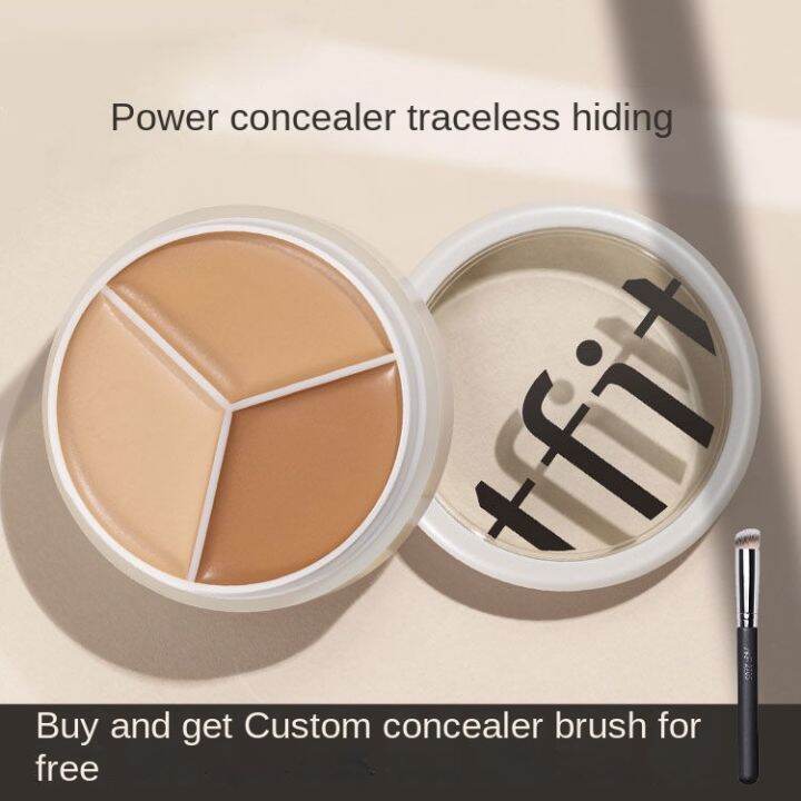 TFIT Concealer 三色遮瑕盘 斑点 黑眼圈 痘印Tri-Color Concealer Cover Spots Dark ...