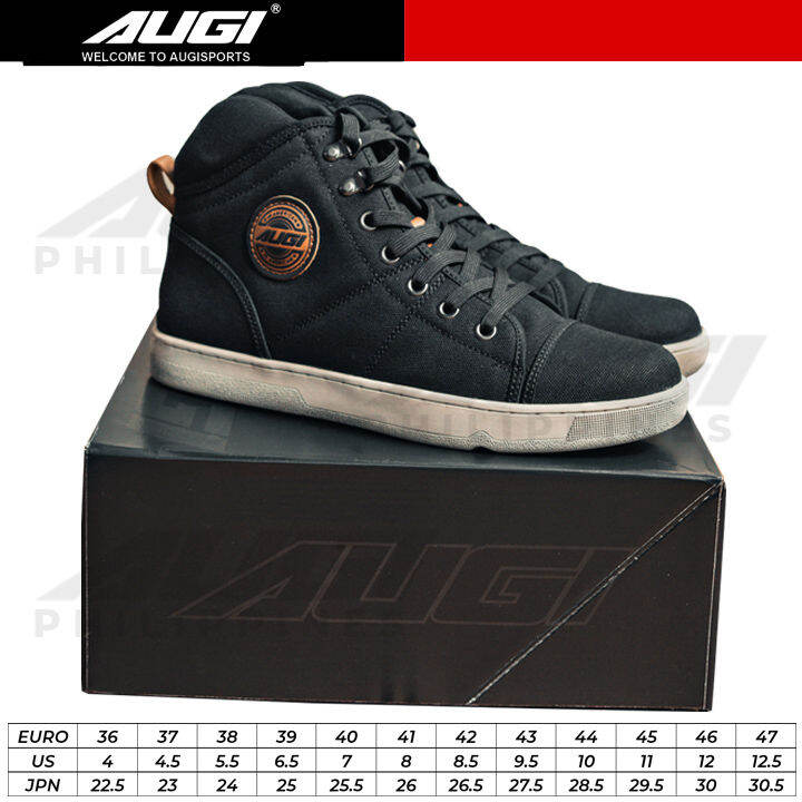 AUGI Urban Racing Boots AU-5 Black | Lazada PH