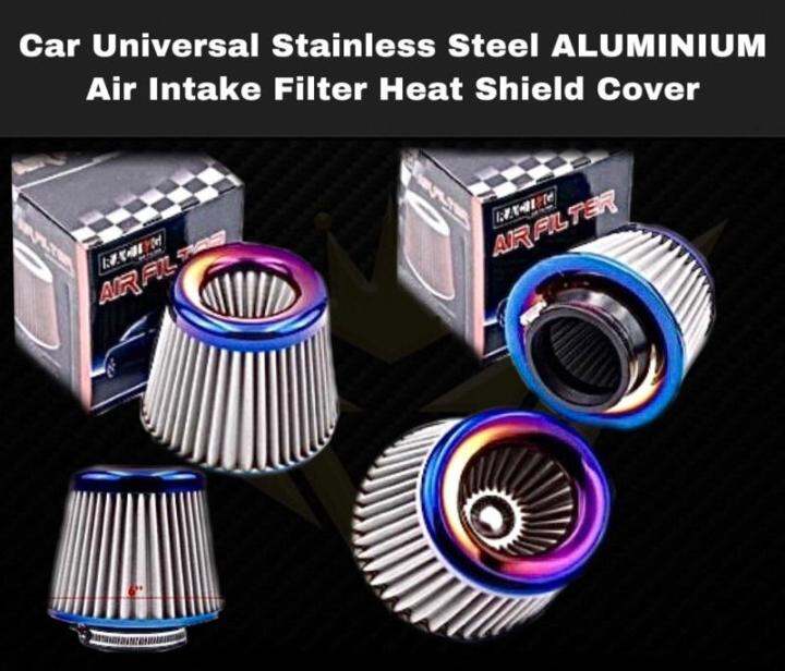 Burnt Blue 3" 76mm Car SUPER FILTER RACING PERFORMANCE REUSABLE ...