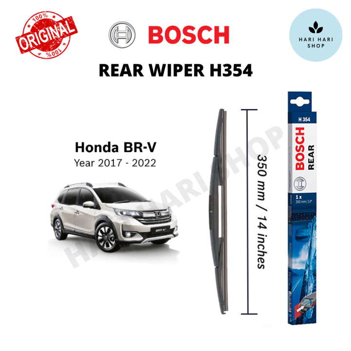 Original Bosch H354 Rear Wiper for Honda BR-V (Year 2017-2022) | Lazada