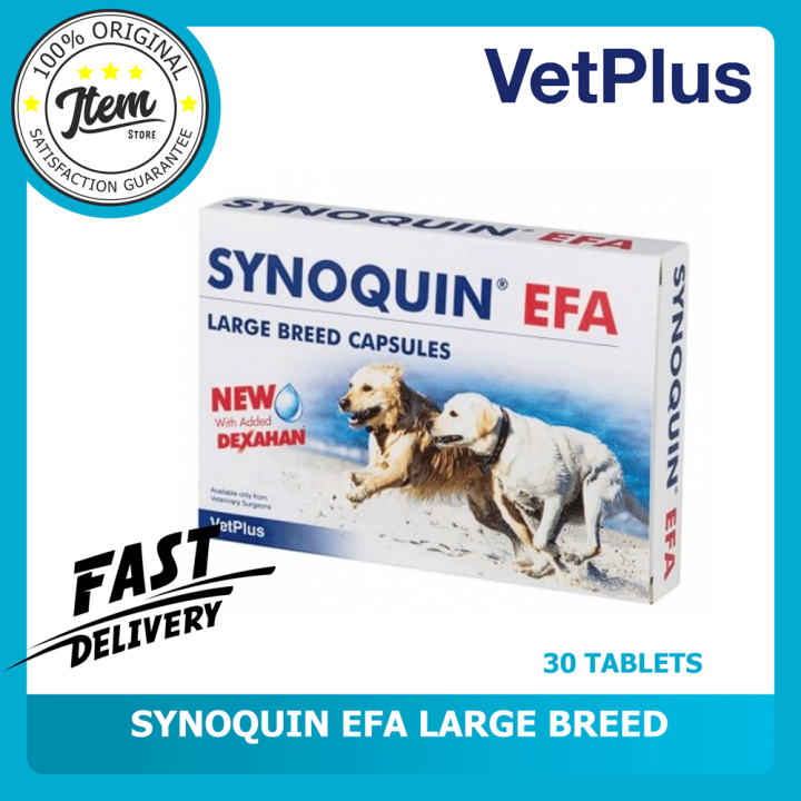 SYNOQUIN EFA LARGE BREED 30 TABLETS(New Packaging) | Lazada PH
