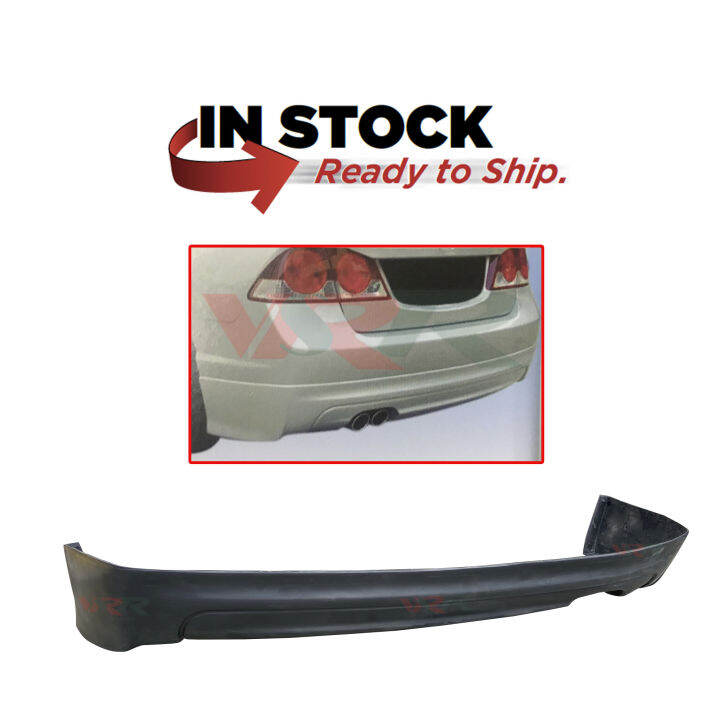 Honda Civic FD SNA Eighth Generation (2006) MG Style Rear Back Skirt ...