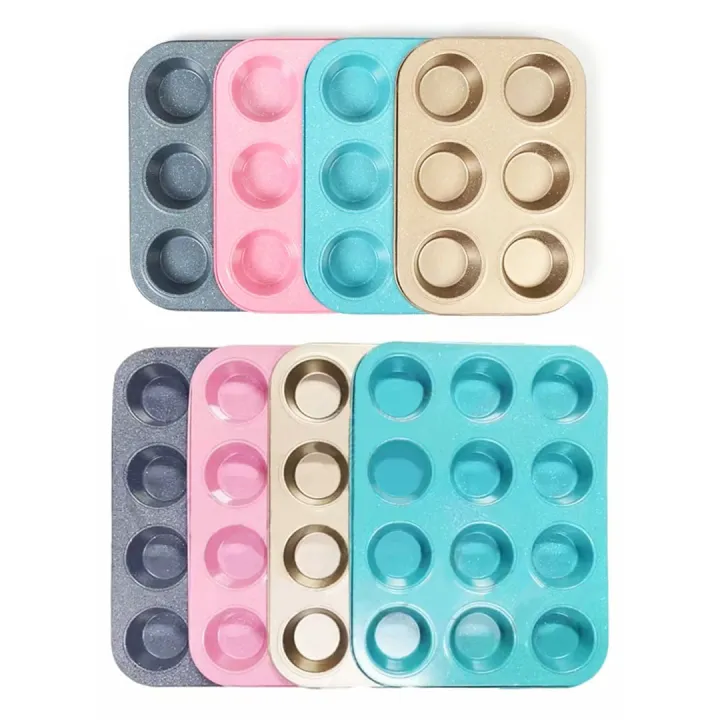 High Quality Colored Non Stick Muffin Pan/ Molder | Lazada PH