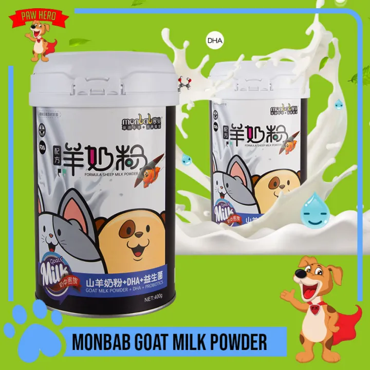 PAW HERO Monbab Goat Milk Powder + DHA + PROBIOTICS Sheep Milk Powder ...