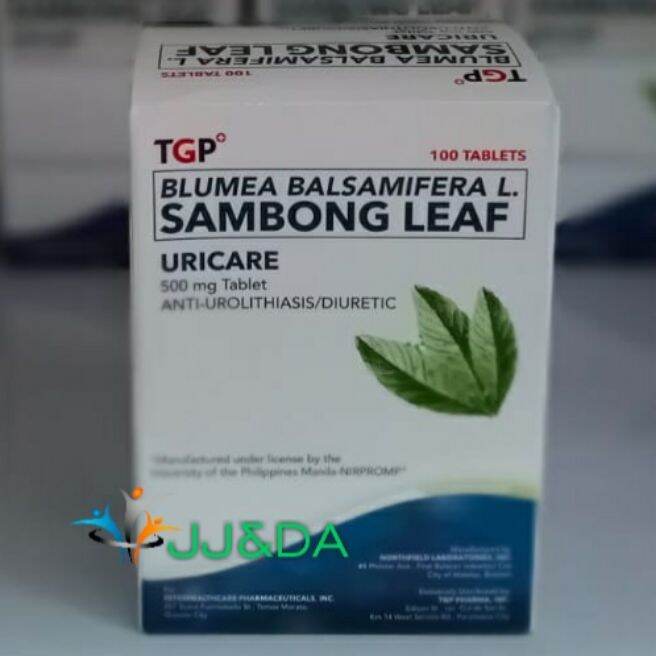 Sambong (URICARE) 100 Tab 500mg | Lazada PH