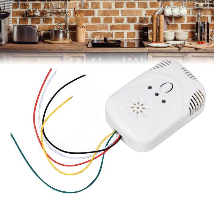 Natural Gas Sensor Gas Leak Detector 10%LEL High Sensitivity Smart 12V ...