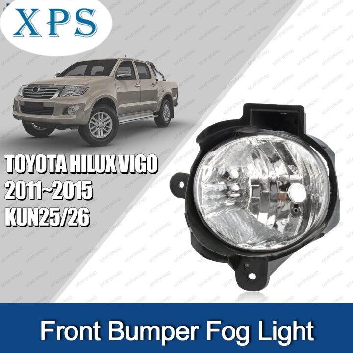 xps Front Fog Lamp For TOYOTA HILUX VIGO KUN25/KUN26 2011 2012 2013 ...