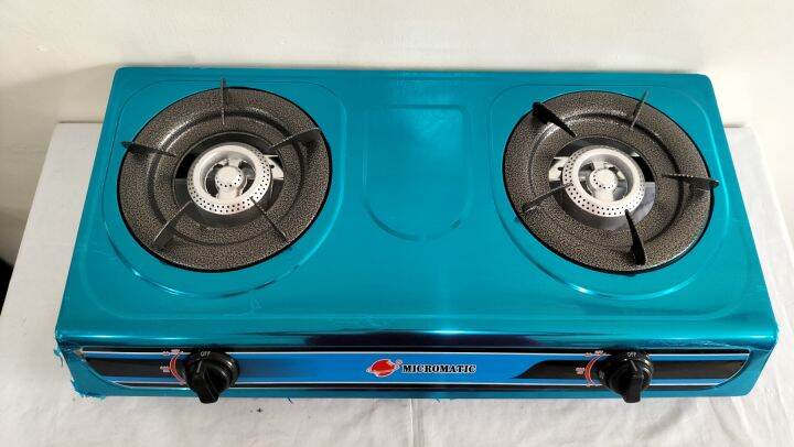 MICROMATIC DOUBLE BURNER GAS STOVE MGS-233 / GAS STOVE / DOUBLE BURNER ...