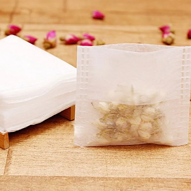 100 PCs/pack 7*10cm Daiso Empty Paper Tea Bags Heat Seal Filter Paper ...
