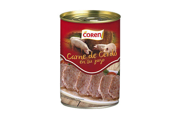 Coren Carne de Cerdo en su jugo (Pork Meat in its own juice) 400g ...