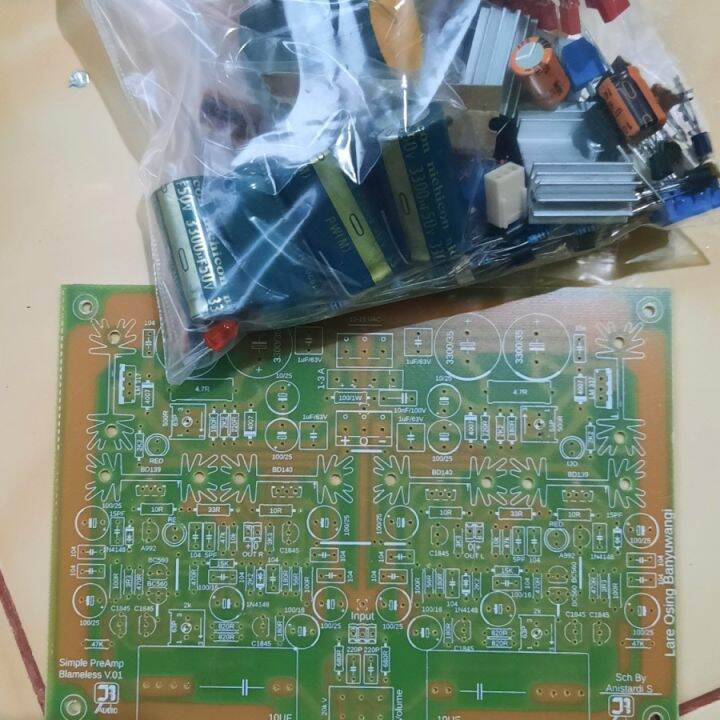 DIY Pre-Amp Blameless Plus PSU Simetris (paket) | Lazada Indonesia