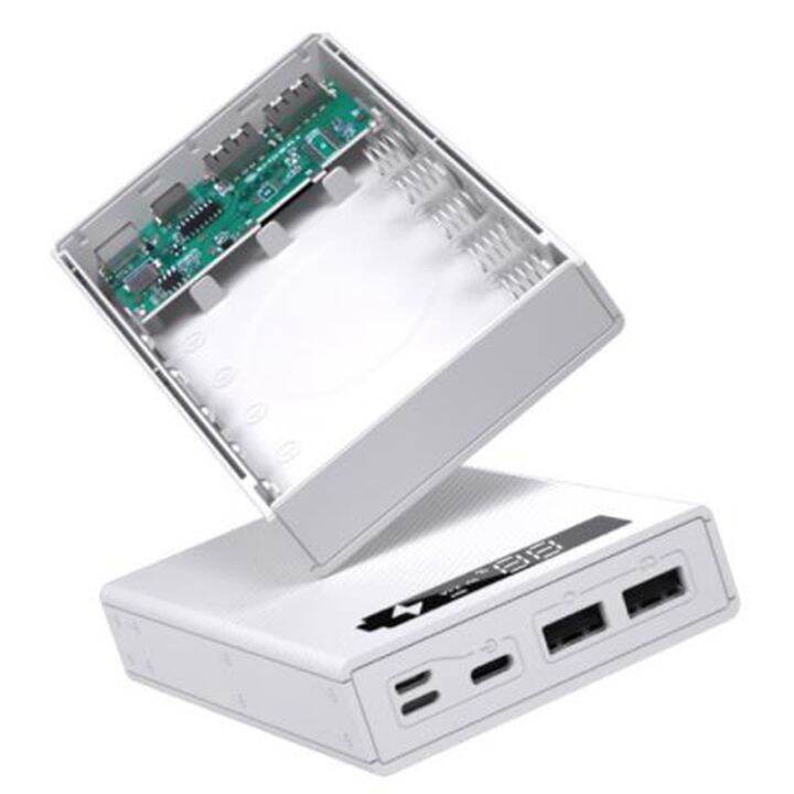 5 x 18650 Mobile Power Box Detachable 18650 Charging QC 3.0 PD DIY ...