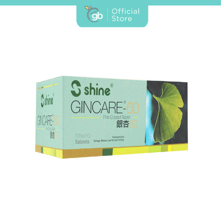Shine Gincare®-60 Film Coated Tablet | Lazada