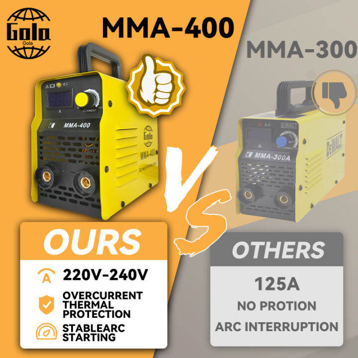 Japan Portable Inverter Welding Machine MMA-400 IGBT Heavy Duty | Lazada PH