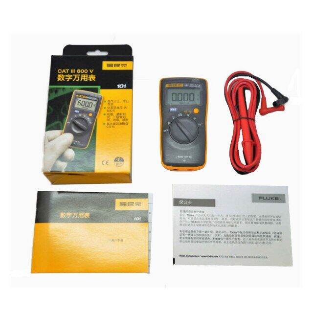 F101 Range Auto Multimeter Digital Pocket 101 FLUKE Original Multimeter ...