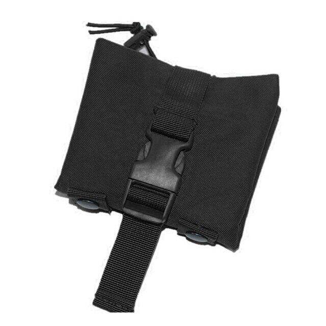 Foldable Molle Tactical Dump Drop Magazine Pouch Utility Edc Military ...