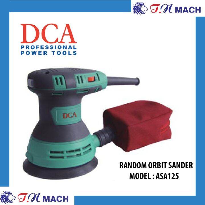 DCA 5'' ORBITAL SANDER (125MM) 300W ASA125 | Lazada