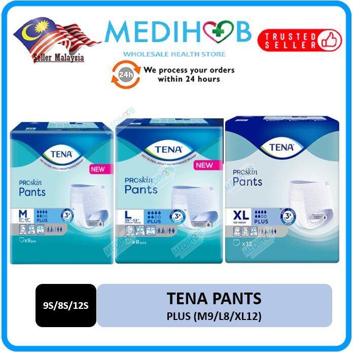 TENA PANTS PLUS Adult Diapers Lampin Dewasa (Sizes M / L / XL) | Lazada