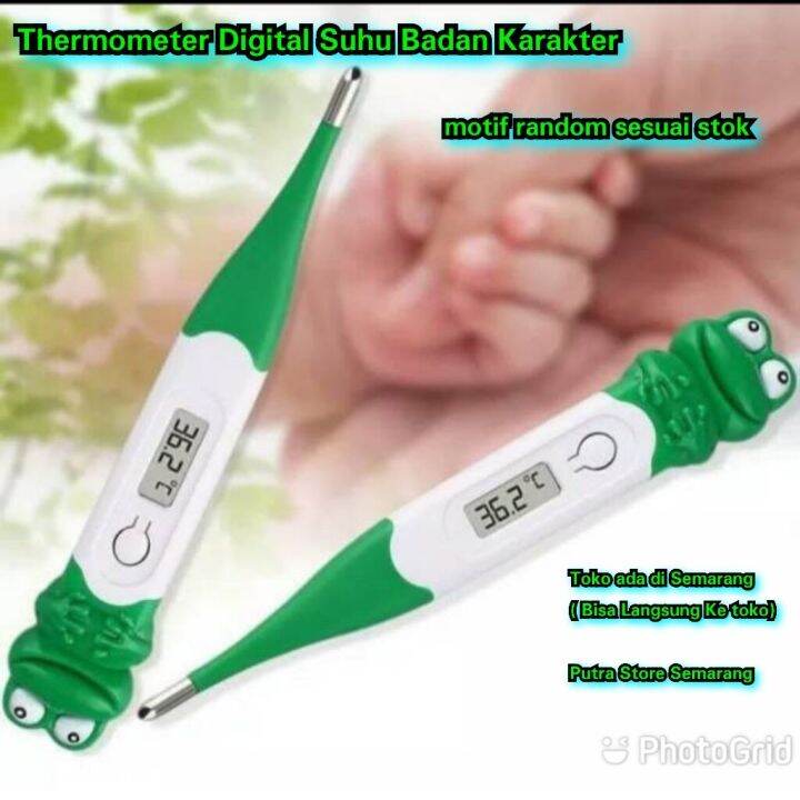 Thermomemeter digital suhu Thermometer badan karekter Thermo meter ...