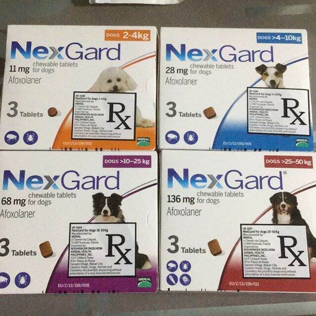 Nexgard Chewable Tablets | Lazada PH