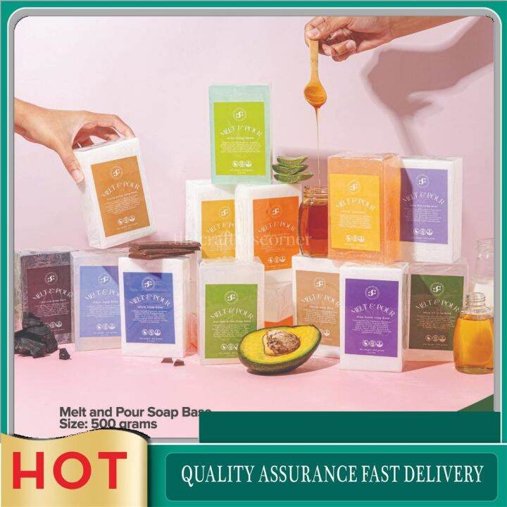 【Mainit ang ulo】 TCC Melt and Pour 500g Soap Base for soap making ...