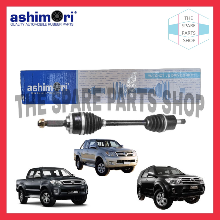 TOYOTA HILUX VIGO KUN25 KUN26 FORTUNER TGN51 ASHIMORI DRIVE SHAFT ASSY ...