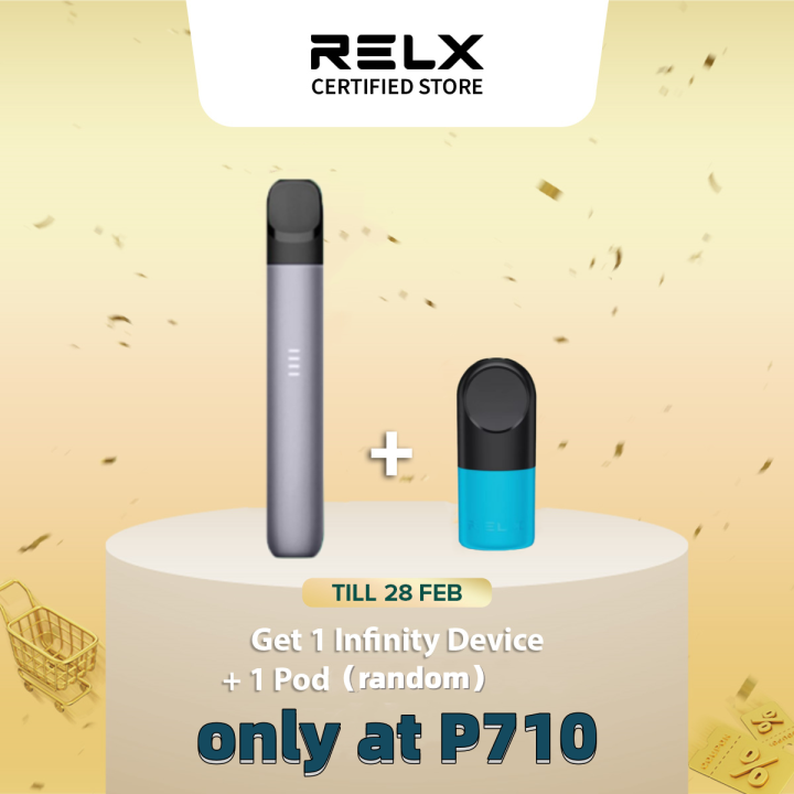 【RELX PROMO】RELX Phantom Device Compatible Infinity Pods Relc infinity ...