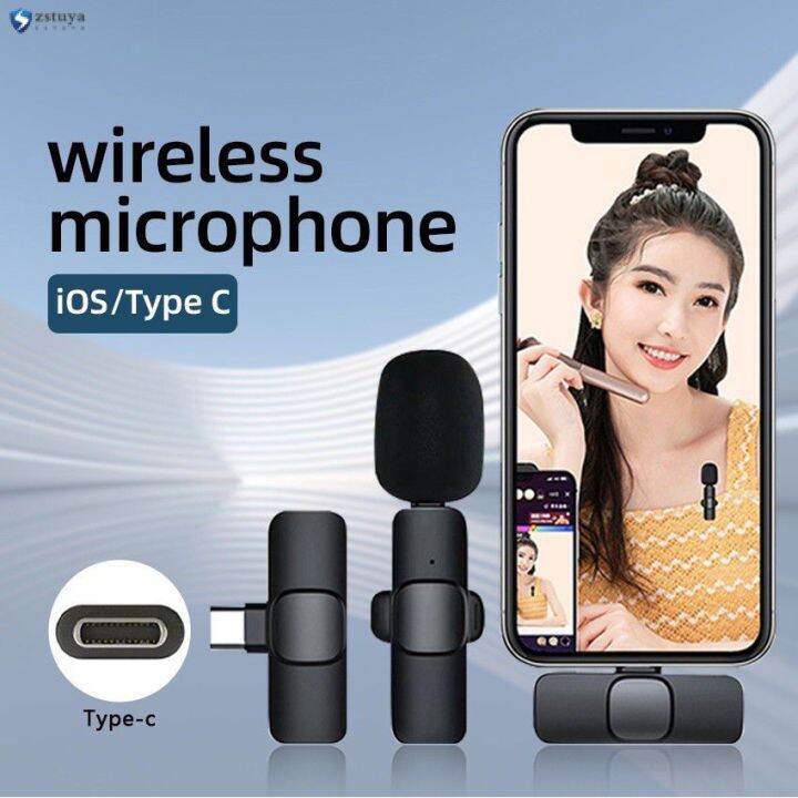 Wireless Microphone For Videoke Mini Lapel Lavalier Mic Portable Remove ...