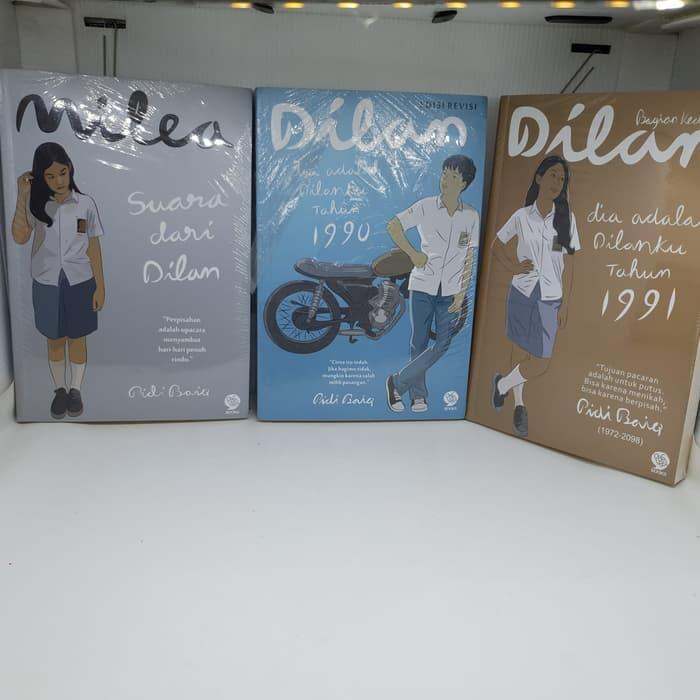 Set Novel Milea Dilan 3 Buku Pidi Baiq Suara Dari Dilan Dilanku 90 91 Lazada Indonesia