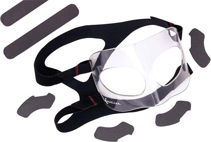 Mueller Face Guard , Protection from Impact Injuries to Nose and Face ...