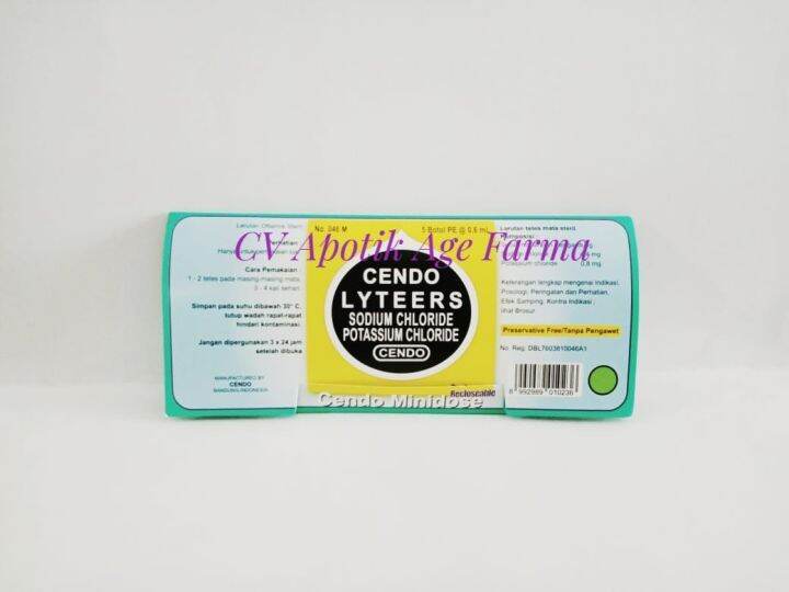 Cendo Lyteers Minidose (Cendo) | Lazada Indonesia