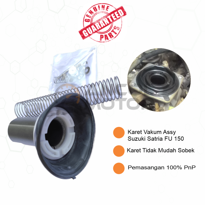 Nagoya Karet Vakum Satria Fu 150 Vacum+Per Sol Diafragma Karburator ...