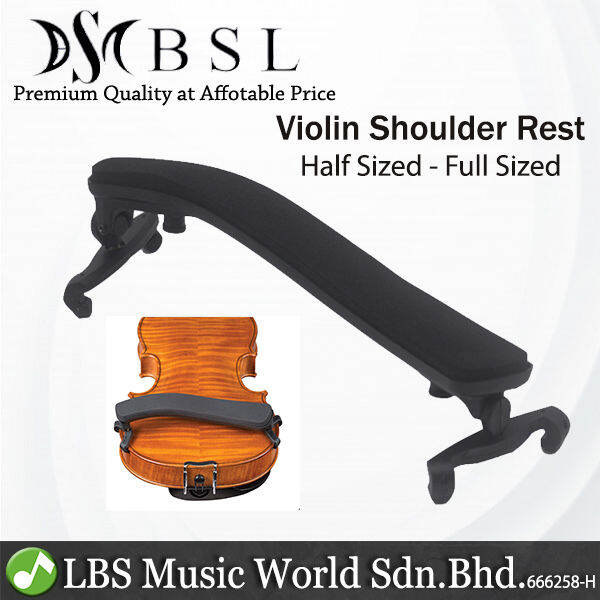 BSL Adjustable Violin Shoulder Rest with Padded Sponge for 1/2 Half 3/4 ...
