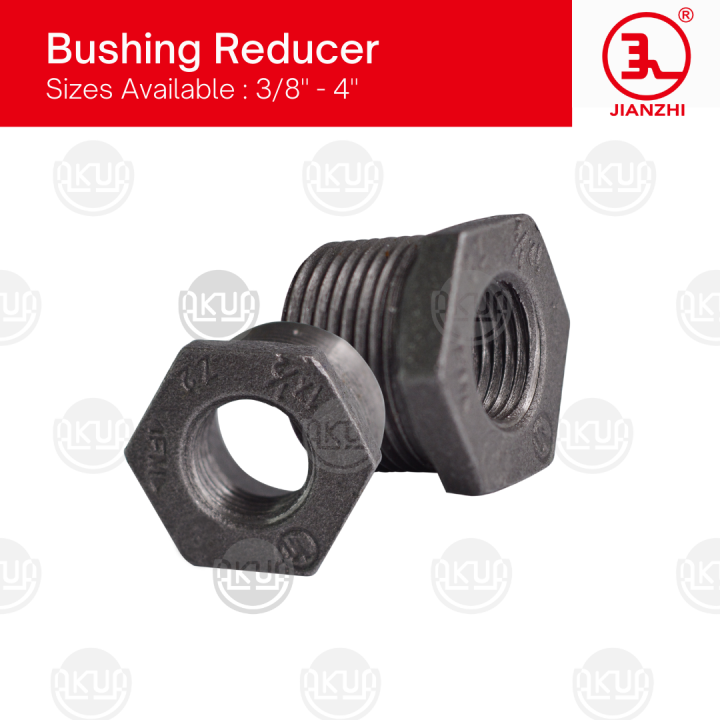 JIANZHI Brand BI/GI Threaded Bushing Reducer 3/4" x 1/2" | Lazada PH