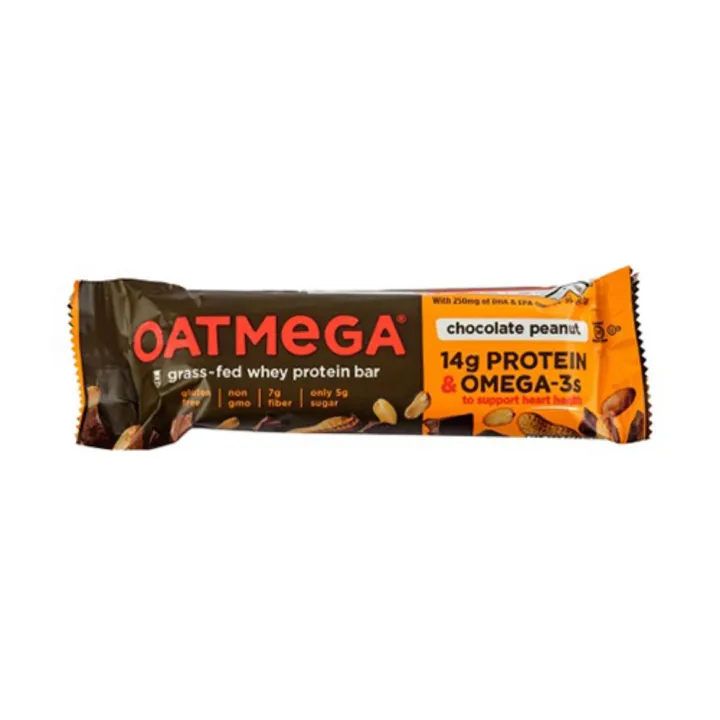 Oatmega Chocolate Peanut Whey Protein Bar 50g | Lazada PH