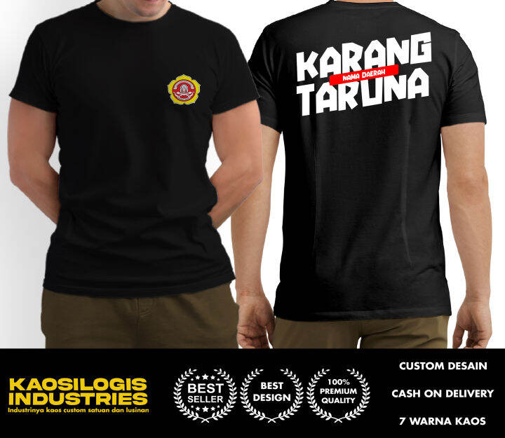 Kaos Karang Taruna New Edition Special Desain Custom Nama Daerahmu - Kaosilogis | Lazada Indonesia