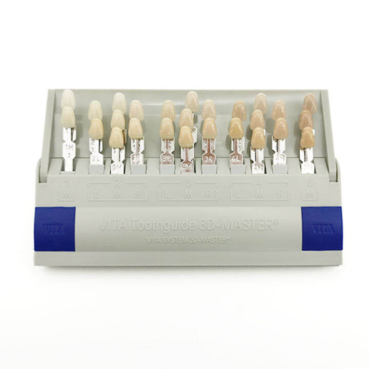 29 Colors Dental Tooth Shade Toothguide Guide With Color Colorimetric ...