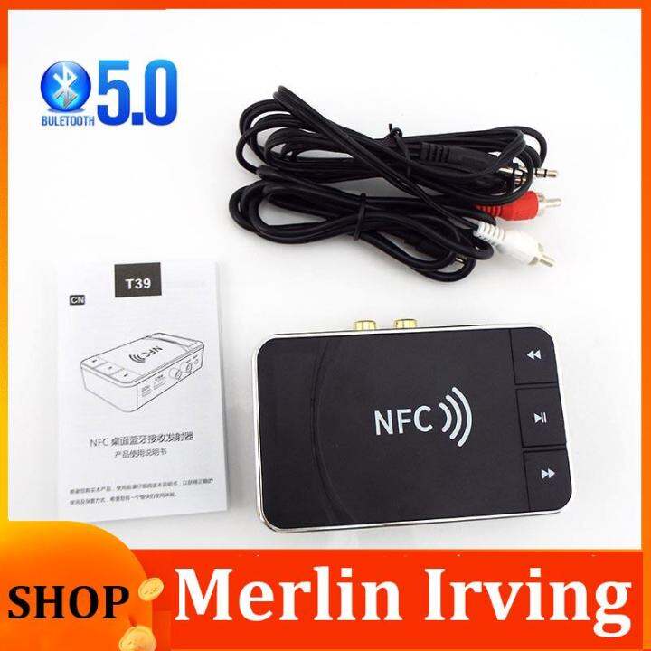 Merlin Irving Shop 5.0 Receiver NFC Bluetooth-Compatible Transmitter 3 ...