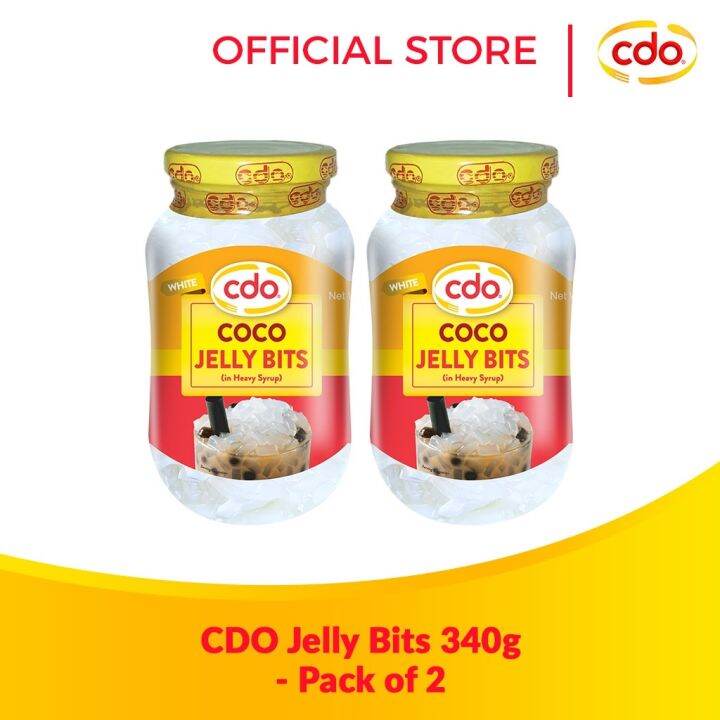 Fast delivery- CDO Coco Jelly Bits 340g - Pack of 2 | Lazada PH