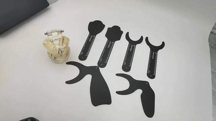 Dental Photography Mirror Intraoral Orthodontic Black Background Board ...