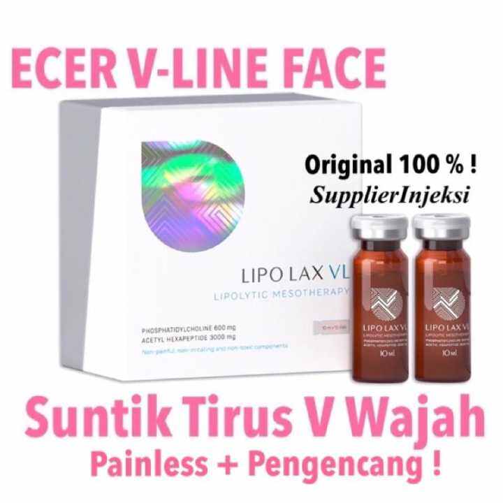ECER LIPOLAX VL V LINE / v shape v-line pipi chubby double chin ...