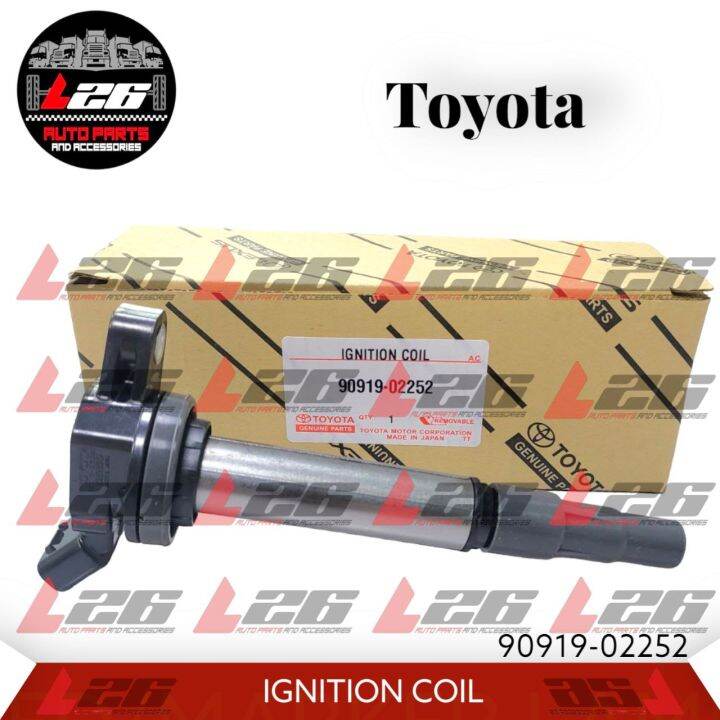 GENUINE DENSO IGNITION COIL 90919-02252 For TOYOTA CH-R 2019-2018 ...
