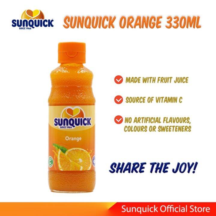 Sunquick Orange Juice Concentrate 330ml | Lazada PH