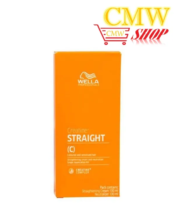 Wella straight rebonding (C) set 100ml x 2 | Lazada