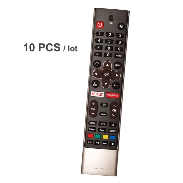 10 PCS Original HS-7700J For Coocaa Skyworth Android Smart TV Voice Remote Control 58G2A G6 E6D ...